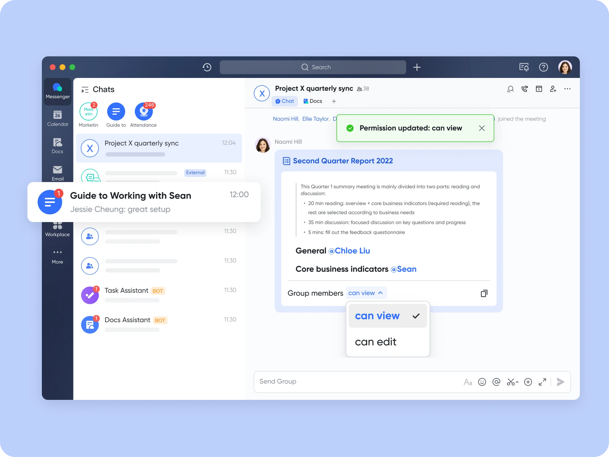 Lark Messenger - Ứng dụng giao tiếp và cộng tác thông minh
